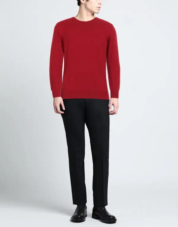 KANGRA Sweater In Wool, Silk, And Cashmere - Brick