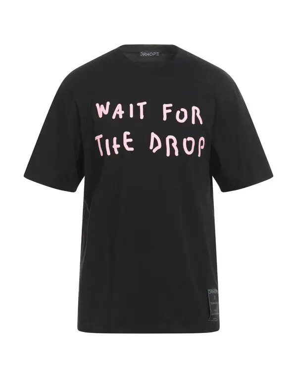 DRHOPE T-shirt Size Cotton - Black