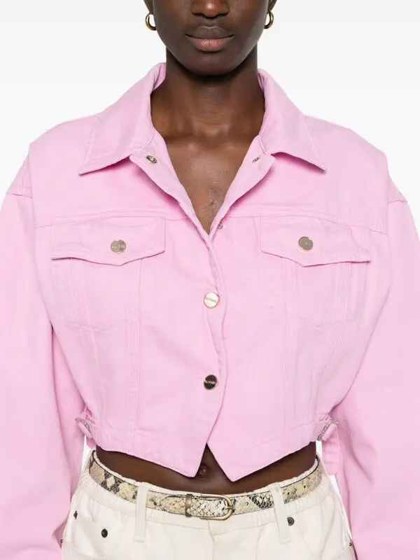 BLUGIRL Chest-pocket Cropped Jacket