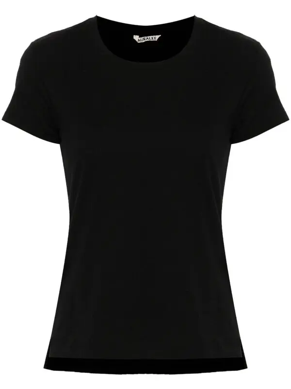 Auralee Short-sleeve T-shirt - Black