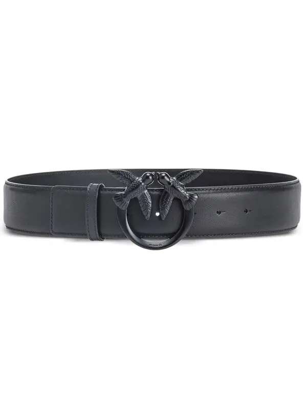 Pinko Love Berry H4 Belt - Black