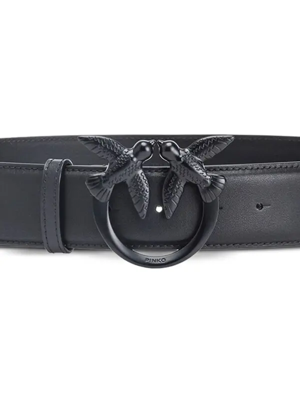 Pinko Love Berry H4 Belt - Black