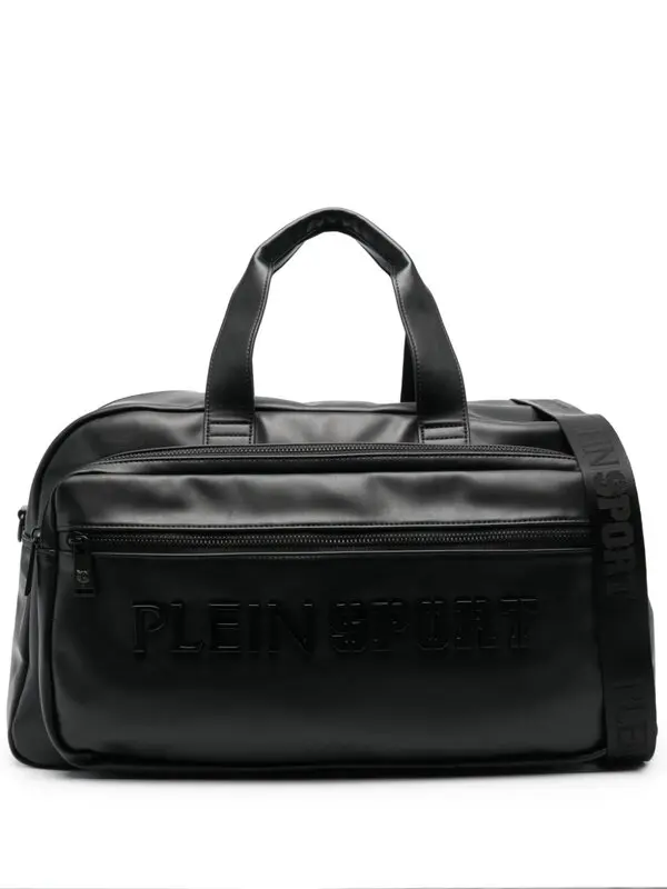 PLEIN SPORT New Arizona Embossed-logo Duffle Bag - Black