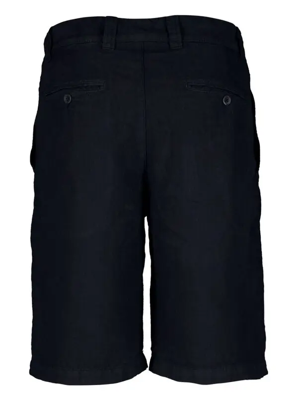 120% Lino Mid-rise Bermuda Shorts