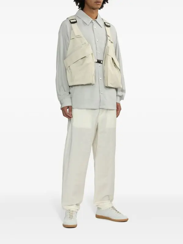 LEMAIRE Multi-pocket Gabardine Waistcoat