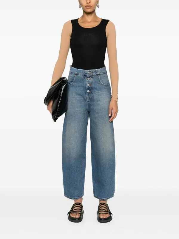 MAISON MARGIELA Numbers-motif Layered Top