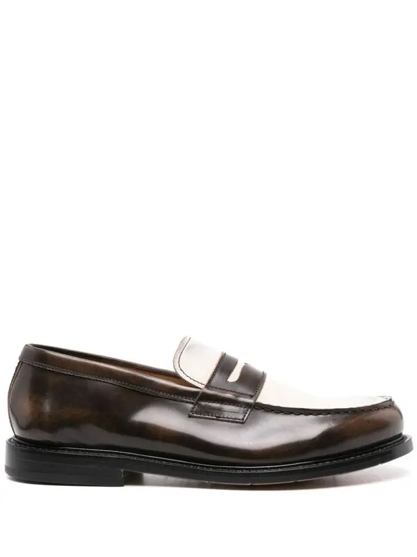 Premiata 32050i Leather Loafers