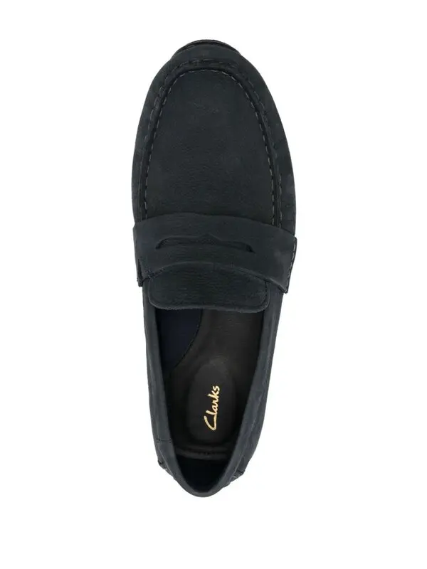 Clarks Oswick Bar Leather Boat Shoes