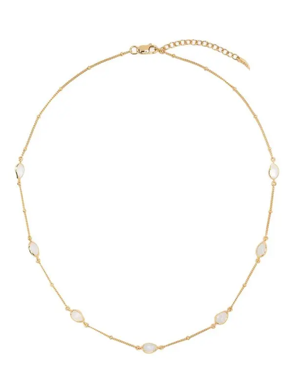 MISSOMA Magma Rainbow Moonstone Choker - Gold