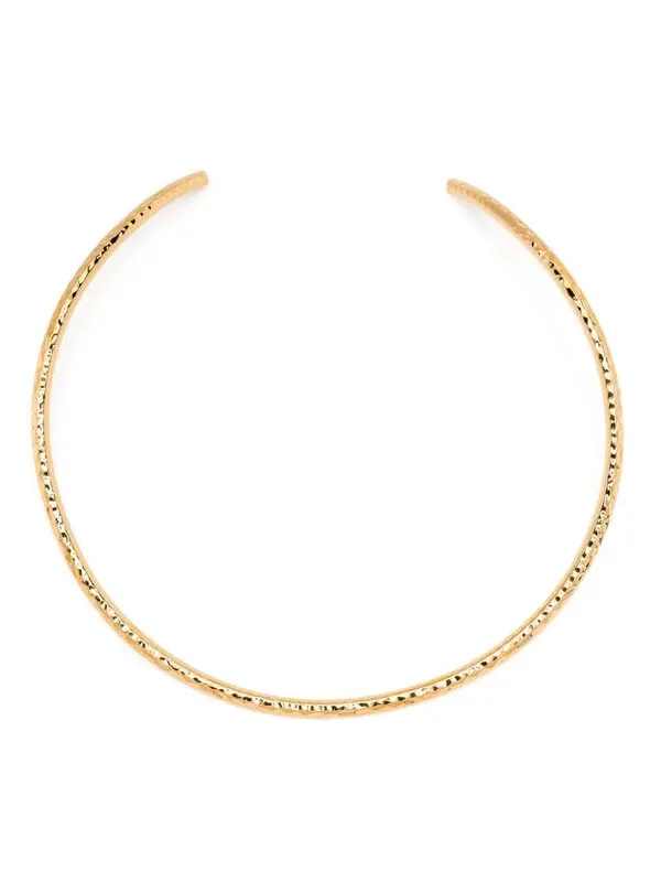 Anni Lu Hammered-finish Choker Necklace