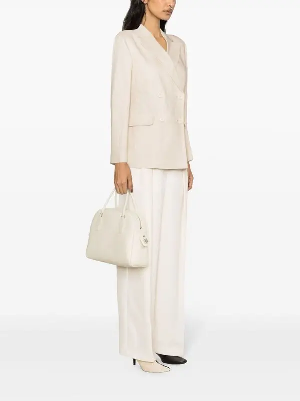 Max Mara Laura Double-breasted Linen Blazer