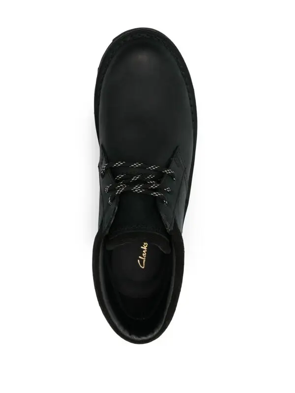 Clarks Corston Db Wp Leather Boots
