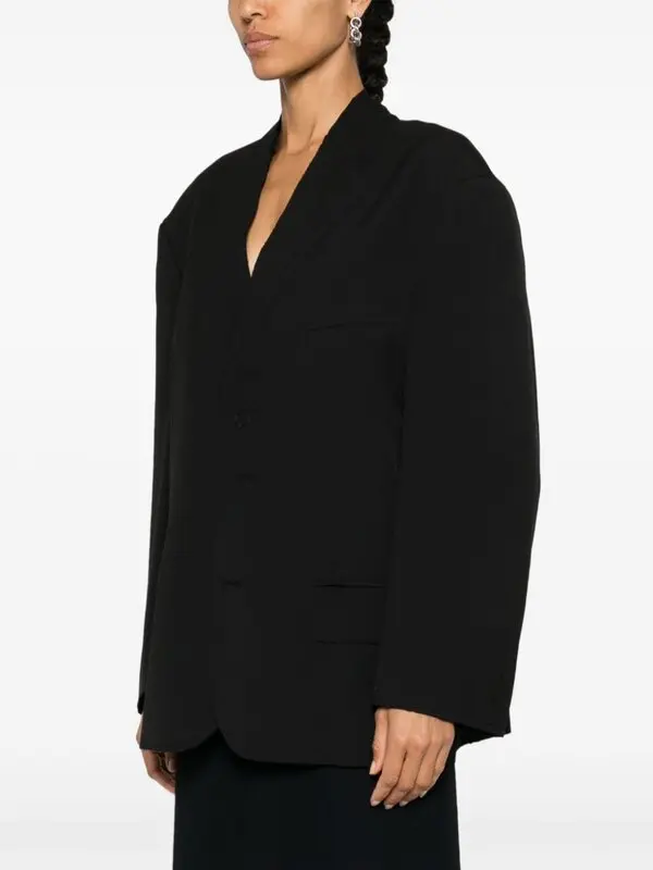 MAISON MARGIELA Raw-cut Single-breasted Blazer