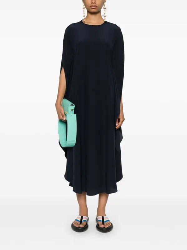 GIANLUCA CAPANNOLO Silk Midi Dress