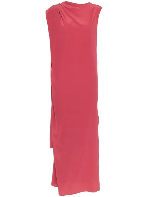 GIANLUCA CAPANNOLO Juliette Silk Dress - Pink