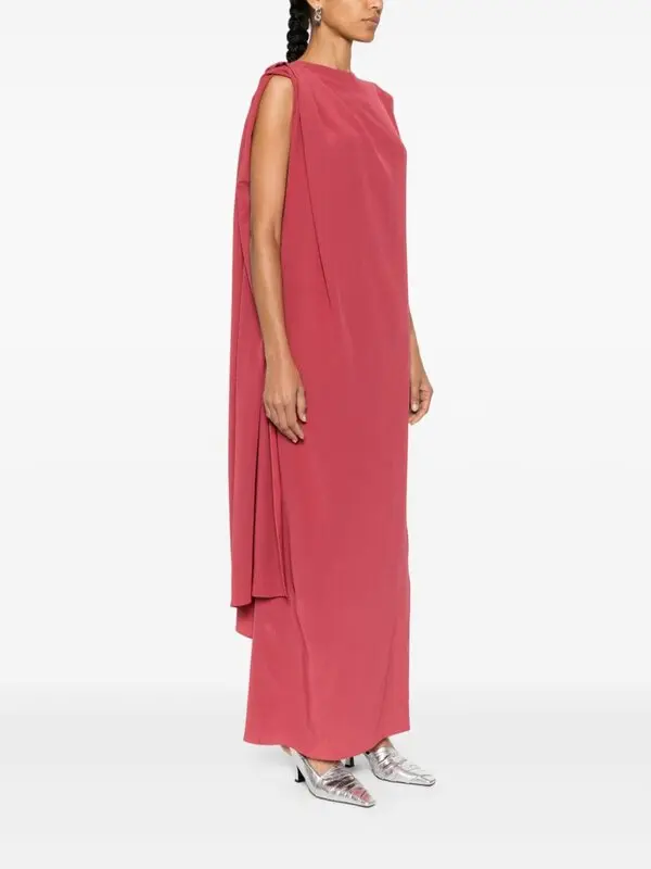 GIANLUCA CAPANNOLO Juliette Silk Dress - Pink