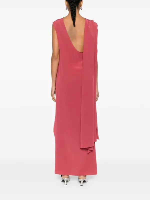 GIANLUCA CAPANNOLO Juliette Silk Dress - Pink