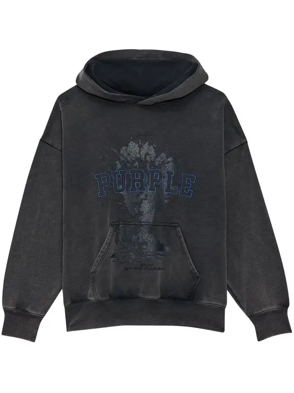 PURPLE BRAND Sky High Cotton Hoodie