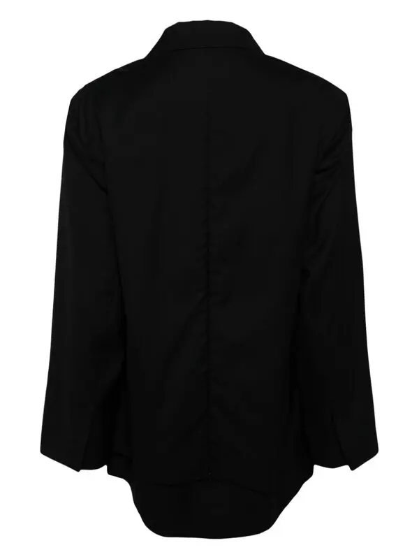 Goen.j Layered Single-breasted Blazer - Black
