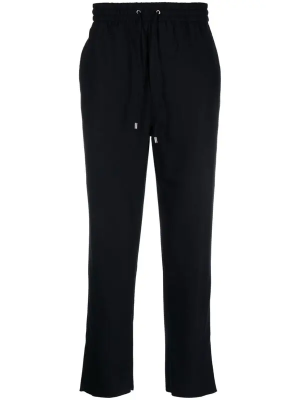 Etro Drawstring-waist Wool Trousers