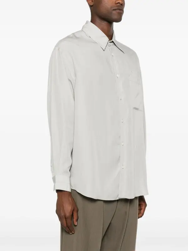 LEMAIRE Double-pocket Lyocell Shirt