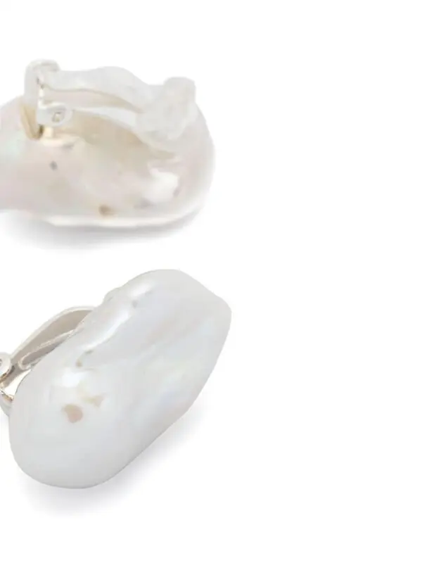 MONIES M24 Baroque Pearl Clip-on Earrings