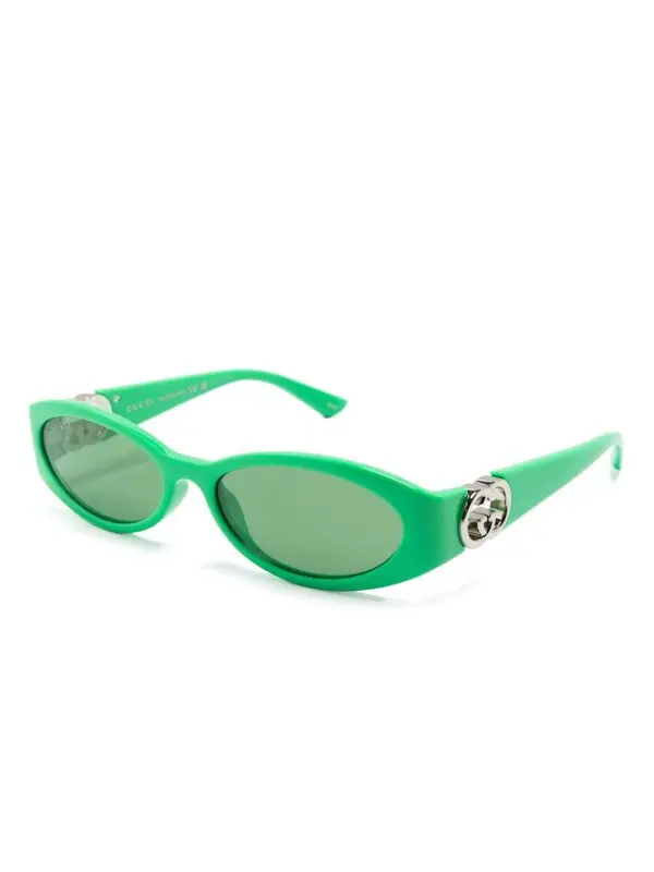 Gucci Interlocking G Oval Sunglasses
