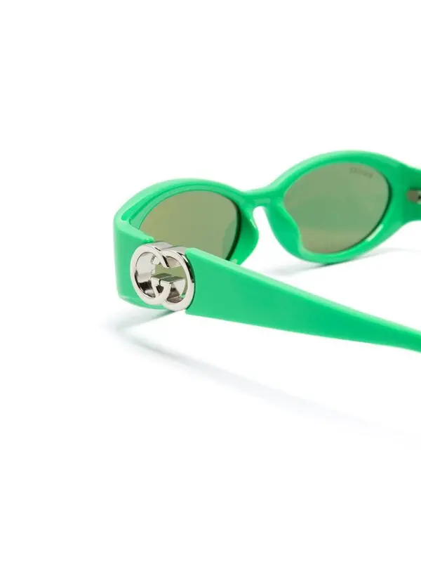 Gucci Interlocking G Oval Sunglasses