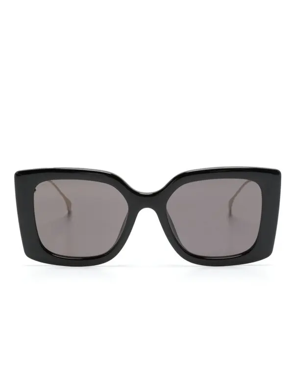 Gucci Oversize-frame Sunglasses - Black