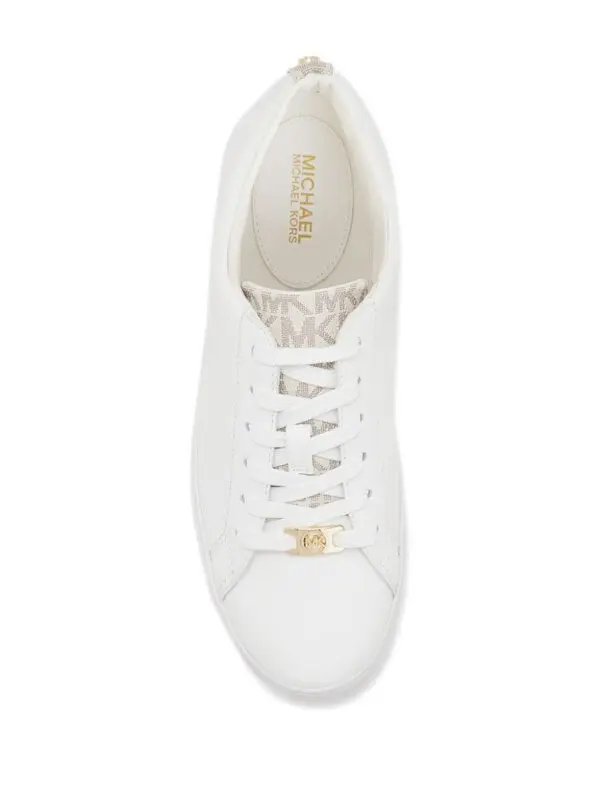 Michael Kors Keaton Leather Sneakers - White