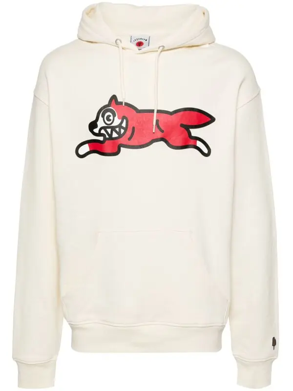 ICECREAM Running Dog Popover Cotton Hoodie