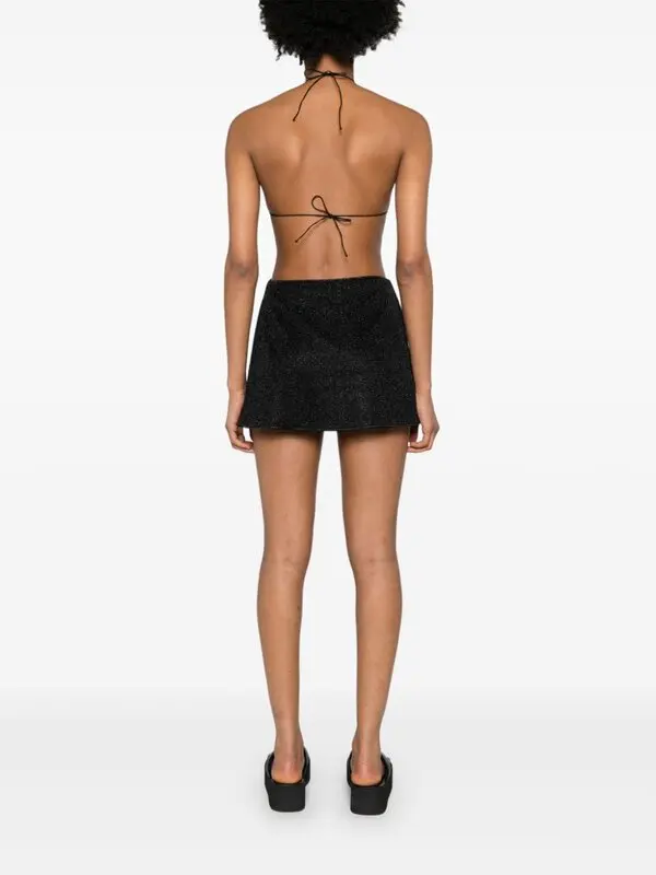 Oseree Lumière Lurex Minidress