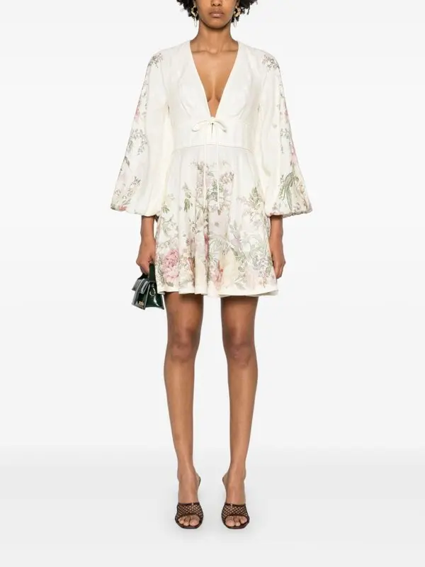 Zimmermann Waverly Linen Mini Dress