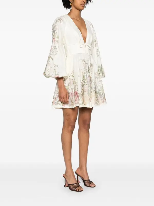 Zimmermann Waverly Linen Mini Dress