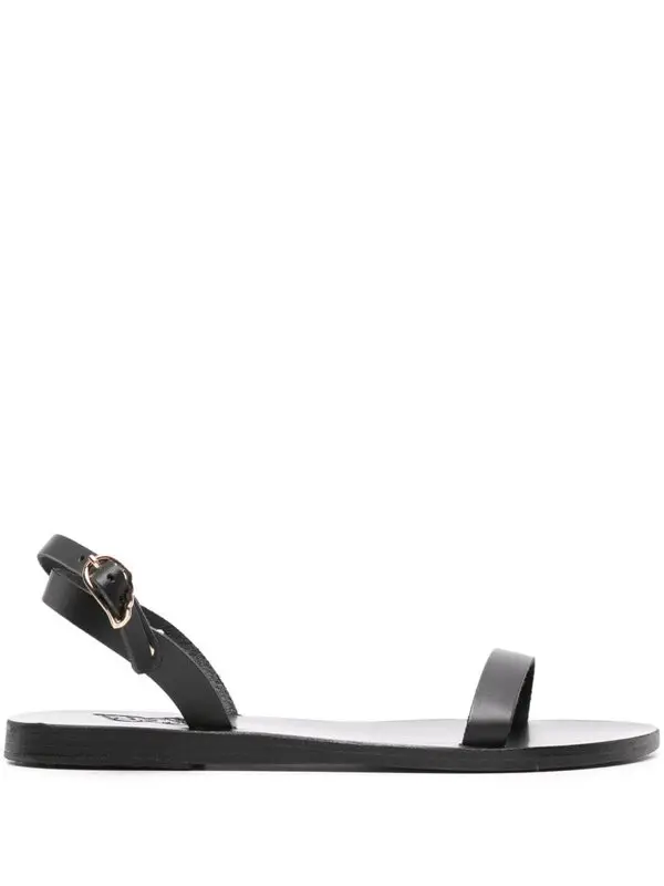 ANCIENT GREEK SANDALS Irida Leather Sandals - Black