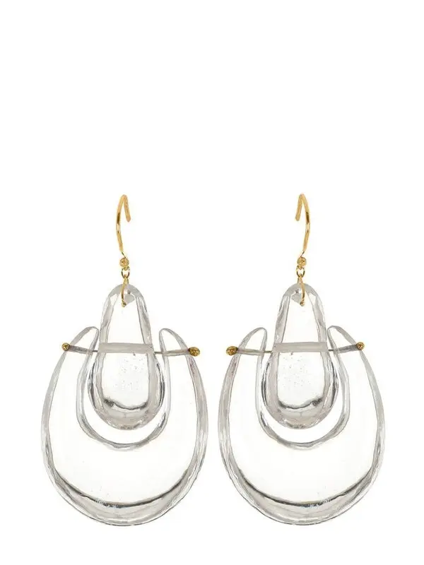 TEN THOUSAND THINGS 18kt Yellow O'keeffe Crystal Earrings - Gold