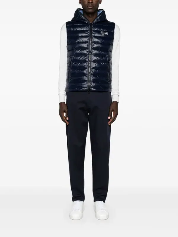 Closed Tapered-leg Twill Trousers