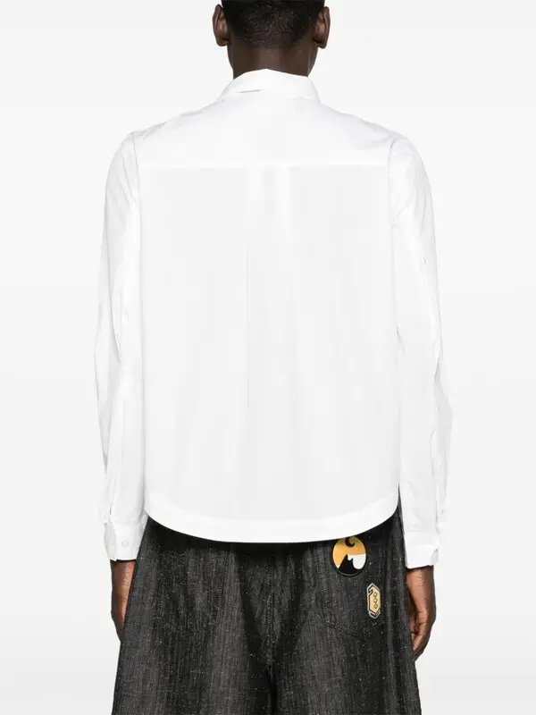 ENTIRE STUDIOS Classic-collar Cotton Shirt