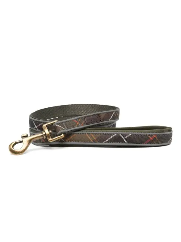Barbour Reflective-detailing Tartan-pattern Lead - Green