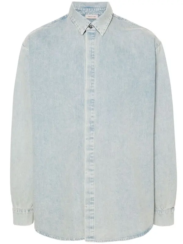 Fear Of God Classic-collar Denim Shirt