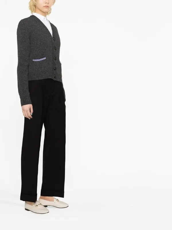 Gucci High-waisted Wool Trousers