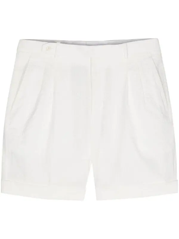 Brioni Seersucker Chino Shorts
