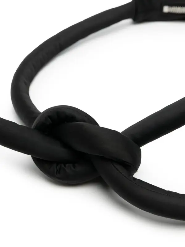 Goen.j Knot-strap Shoulder Bag - Black