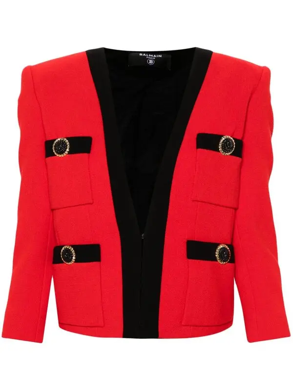 Balmain Four-pocket Wool Jacket