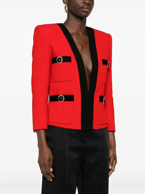 Balmain Four-pocket Wool Jacket