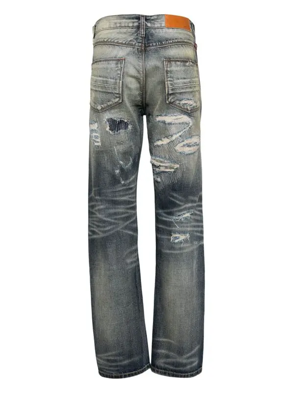 PRIVATE STOCK LABS The Malcolm Straight-leg Jeans