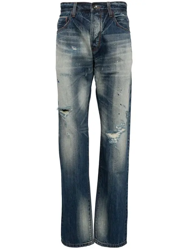 PRIVATE STOCK LABS The Wallace Straight-leg Jeans
