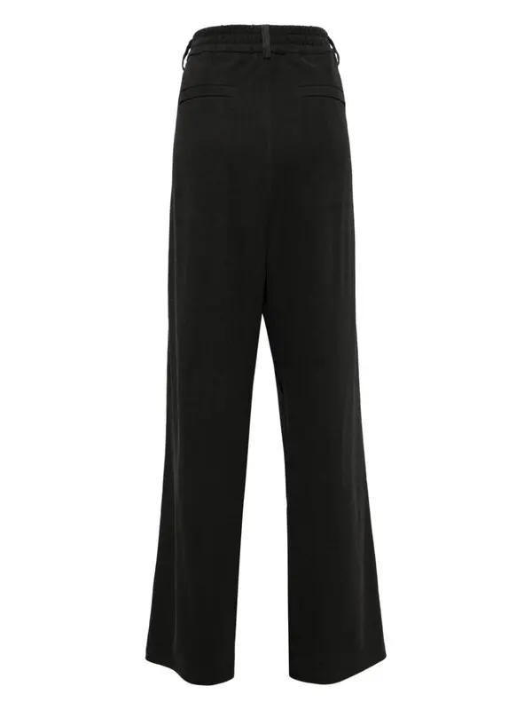 Goen.j High-waisted Straight-leg Trousers