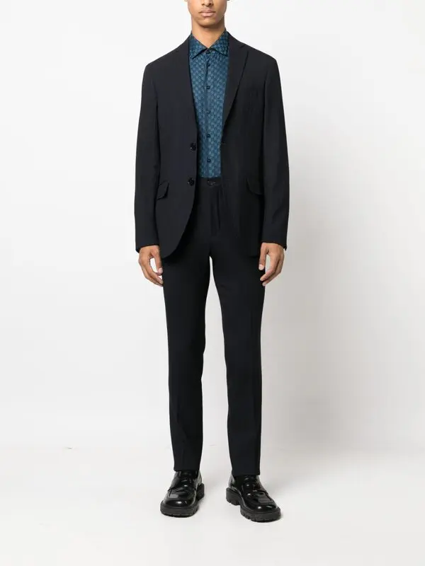 Etro Textured-finish Tailored Trousers