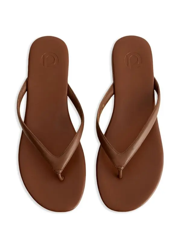 12 STOREEZ Leather Flip Flops